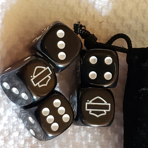 Harley-Davidson | Other | Nwt Harley Davidson Dice With Bag | Poshmark